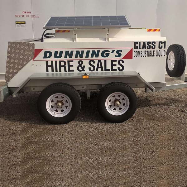 Self-Bunded Fuel Trailers For Sale and Hire - Duntec